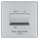 BG FPC15 10AX Plate Switch Fan Isolator 3 Pole - Screwless Flatplate ...