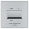 BG FPC15 10AX Plate Switch Fan Isolator 3 Pole - Screwless Flatplate ...